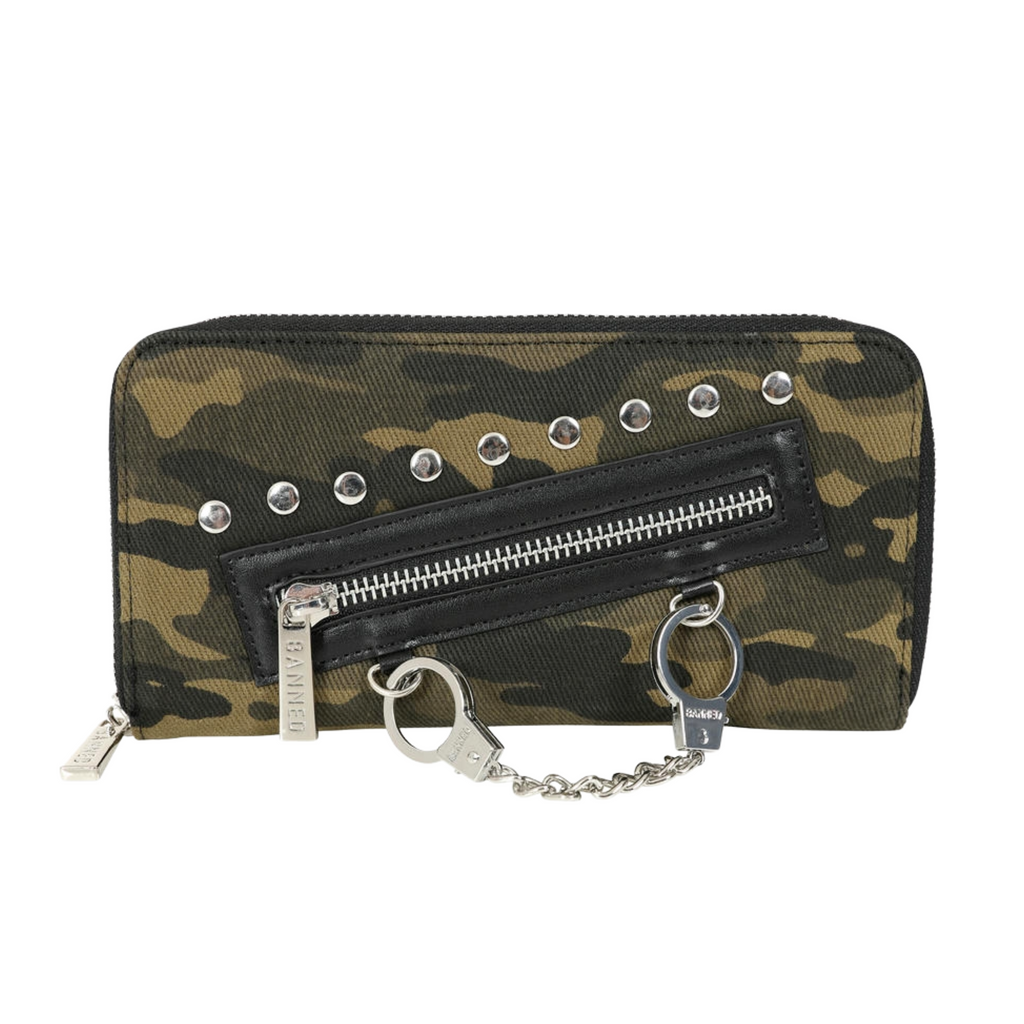 Studded Camo Handcuff Wallet – Wicked Misfit