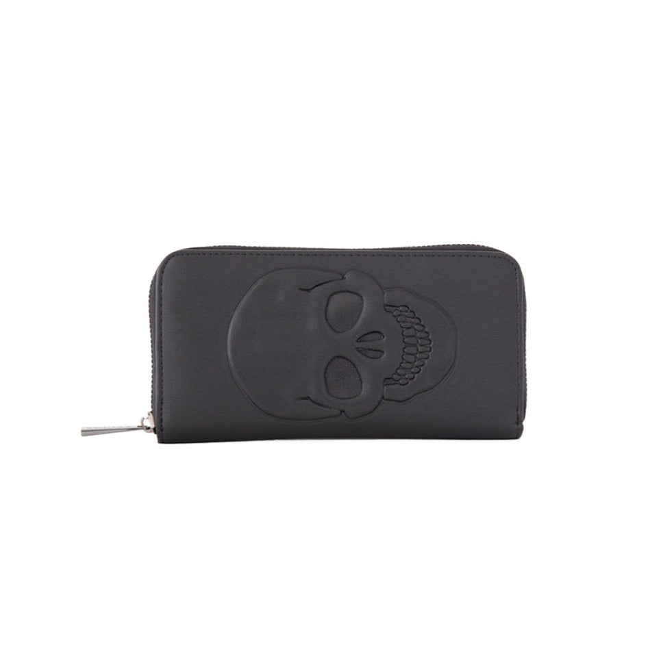 Embossed Skull Wallet – Wicked Misfit