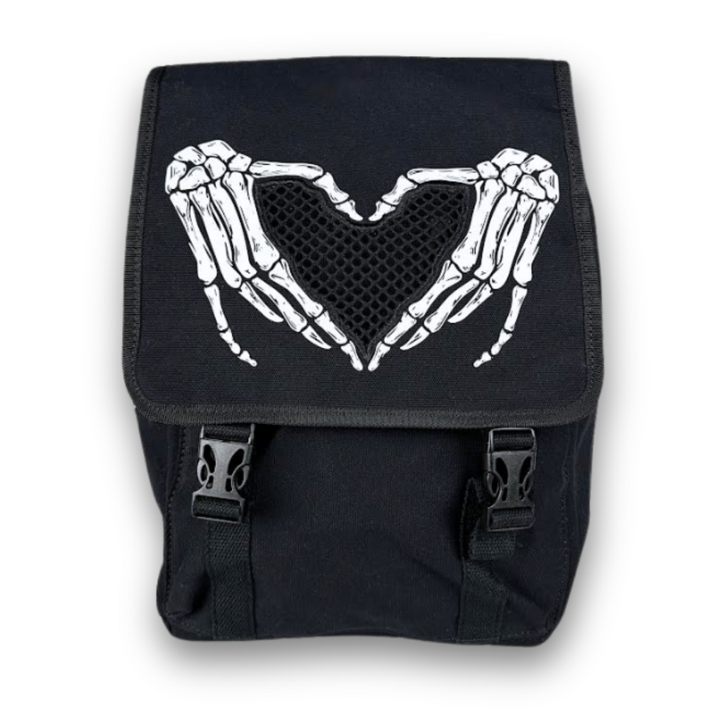 Skeleton Heart Backpack – Wicked Misfit