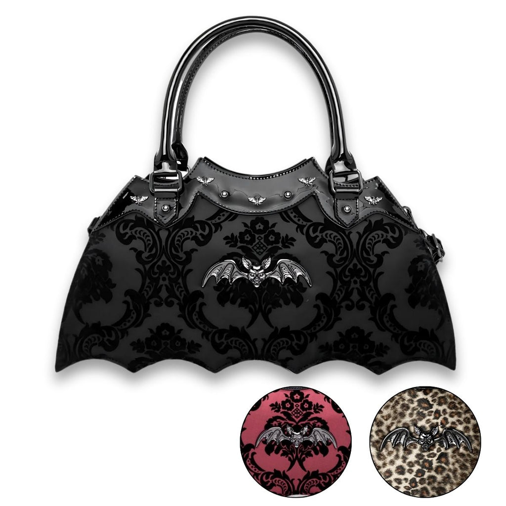 Damask Bat Handbags – Wicked Misfit