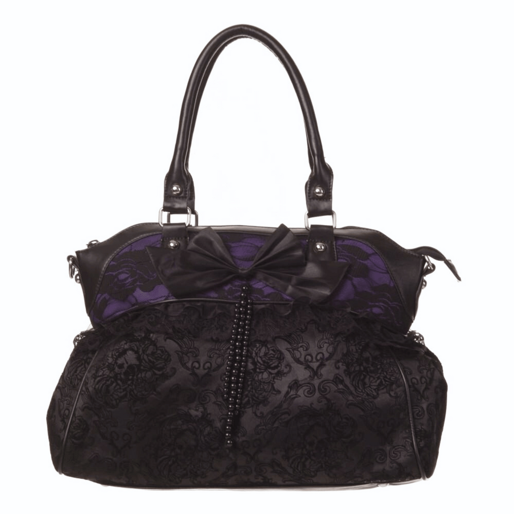 Victorian Damask Bow Shoulder Bag – Wicked Misfit