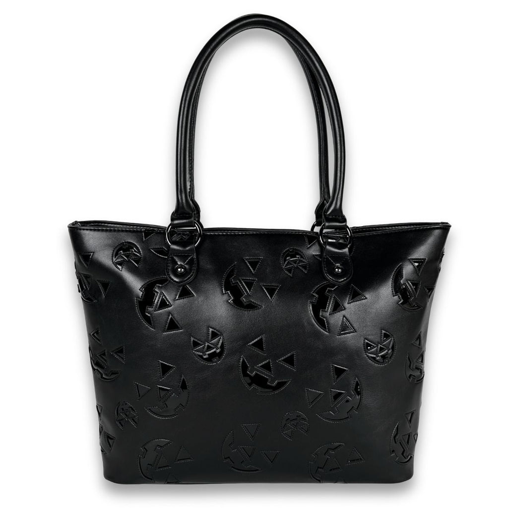 All Over Jack Face Tote / Shoulder Bag in Black – Wicked Misfit