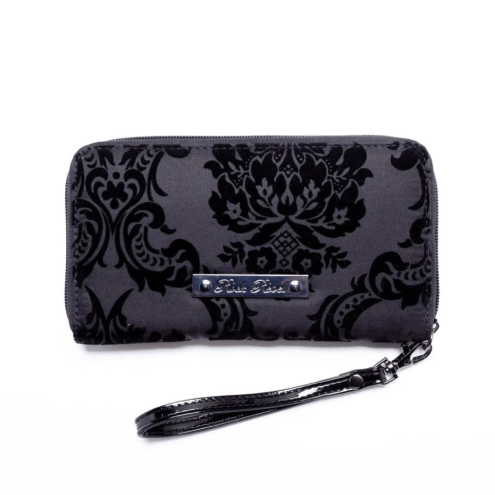 Black Damask Wallet – Wicked Misfit