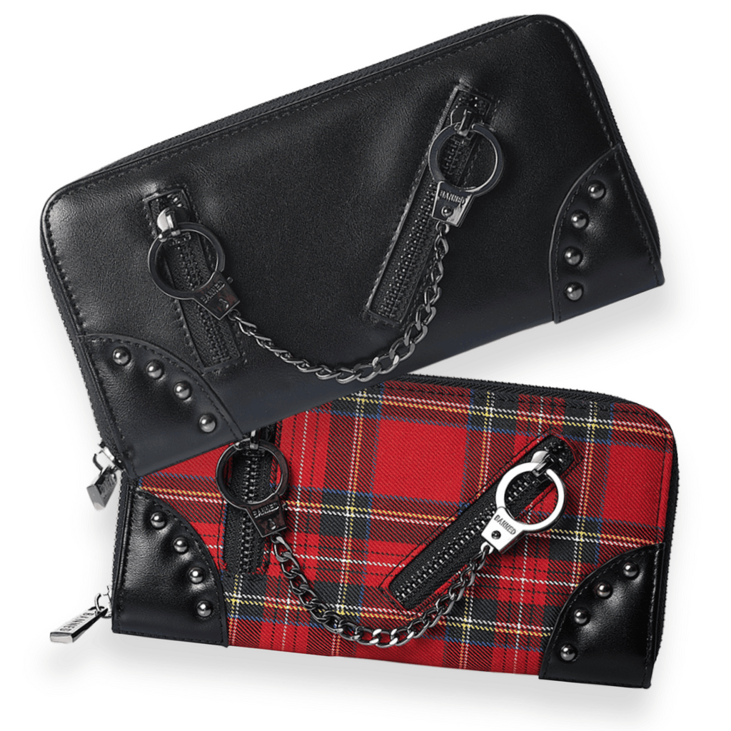 Zipper with Handcuff Wallet – Wicked Misfit