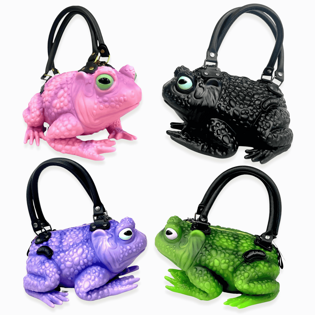Glow in the Dark Toad / Frog Handbag & Crossbody Bags – Wicked Misfit