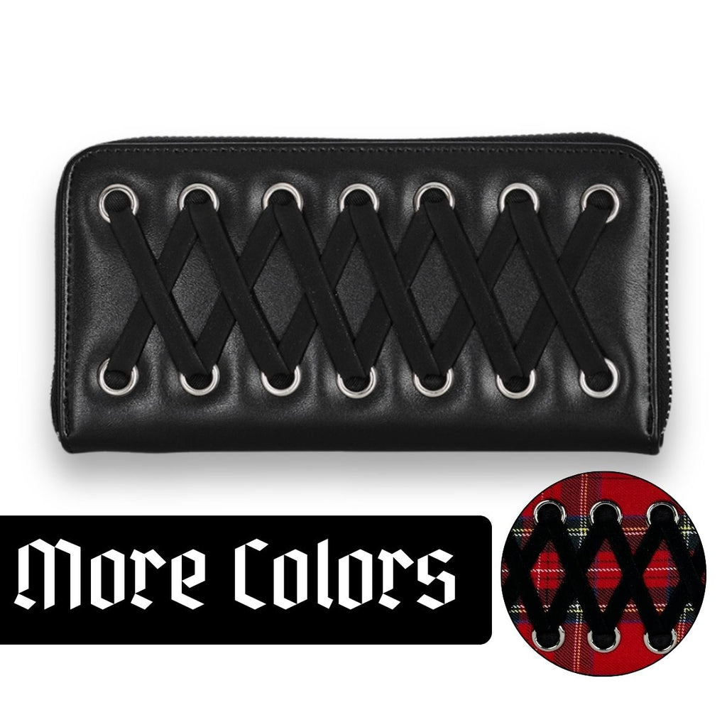 Corset Lace Up Wallets – Wicked Misfit