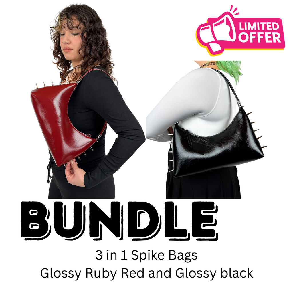 3 in 1 Spiked bags bundle – Wicked Misfit