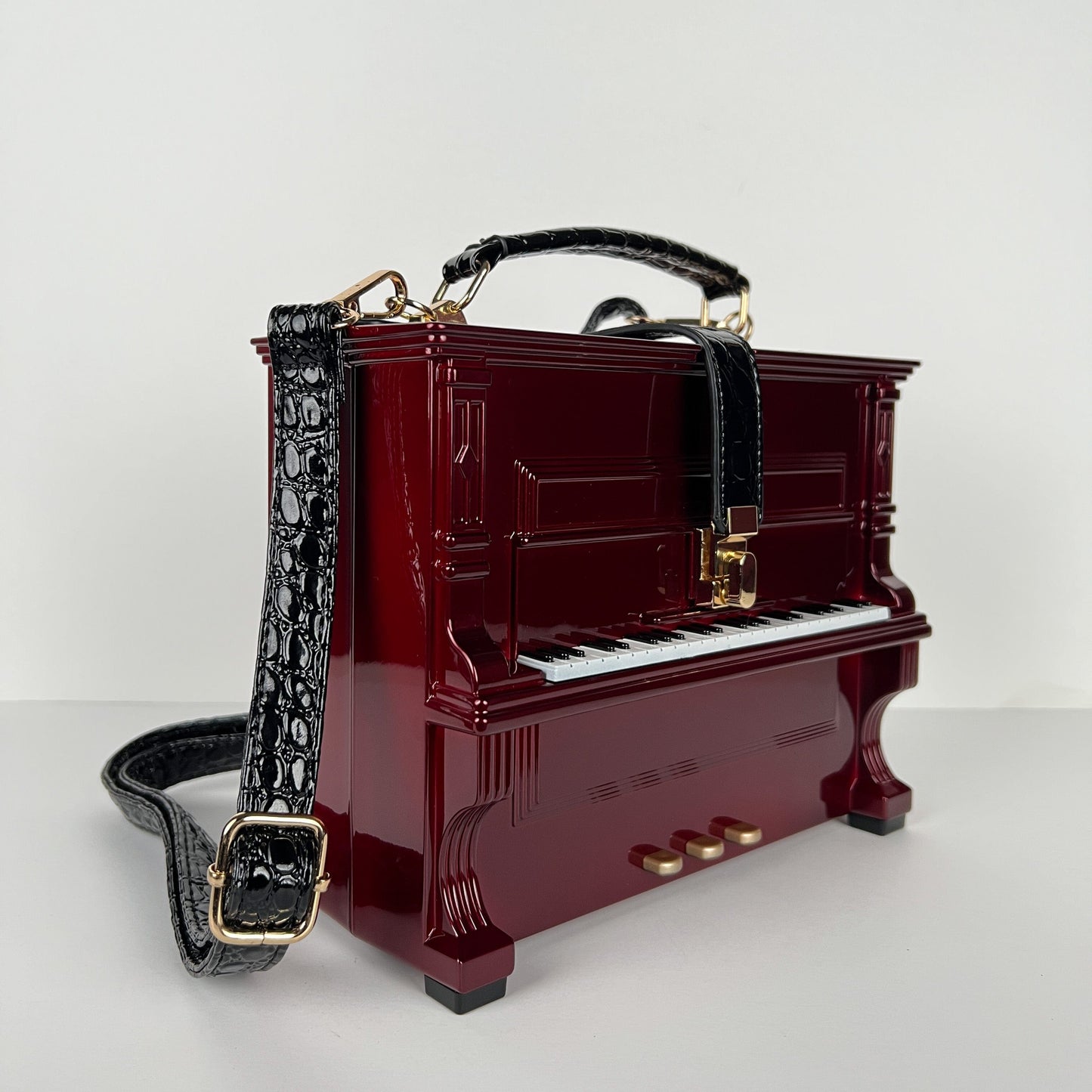 Burgundy Gothic Piano Bag – Wicked Misfit